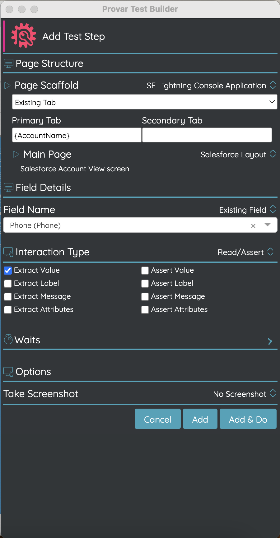 Salesforce Console Testing Provar Documentation